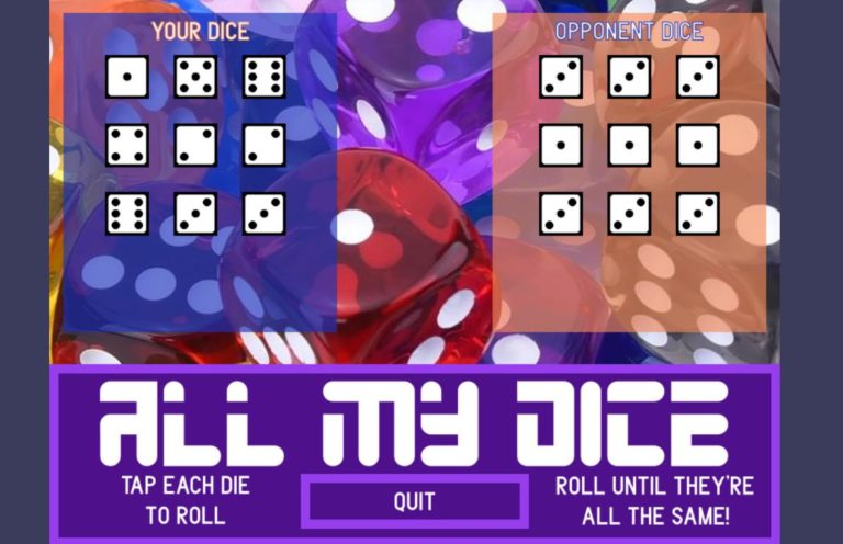 Dice Rolling Game – Single or Multiplayer – PLAY FOR FREE! – Cody Sandahl